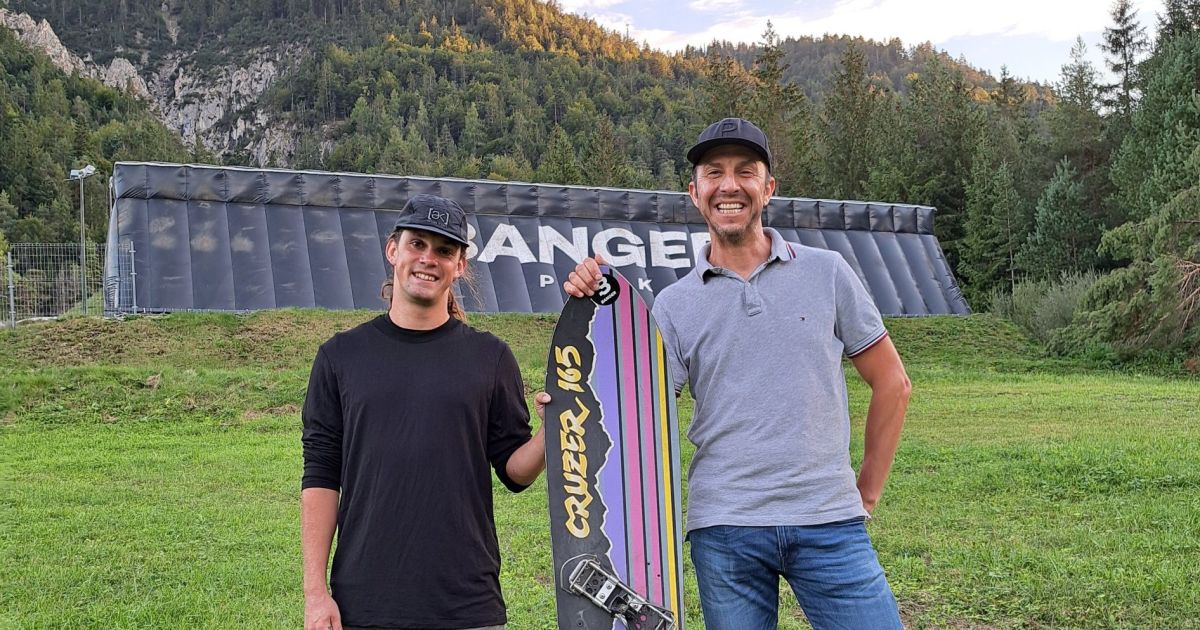 The men behind Banger Park: Alex Pankiewicz and Alexander Gaugg