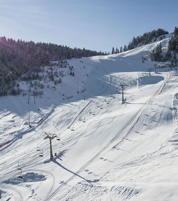 Skiing in the Region Seefeld